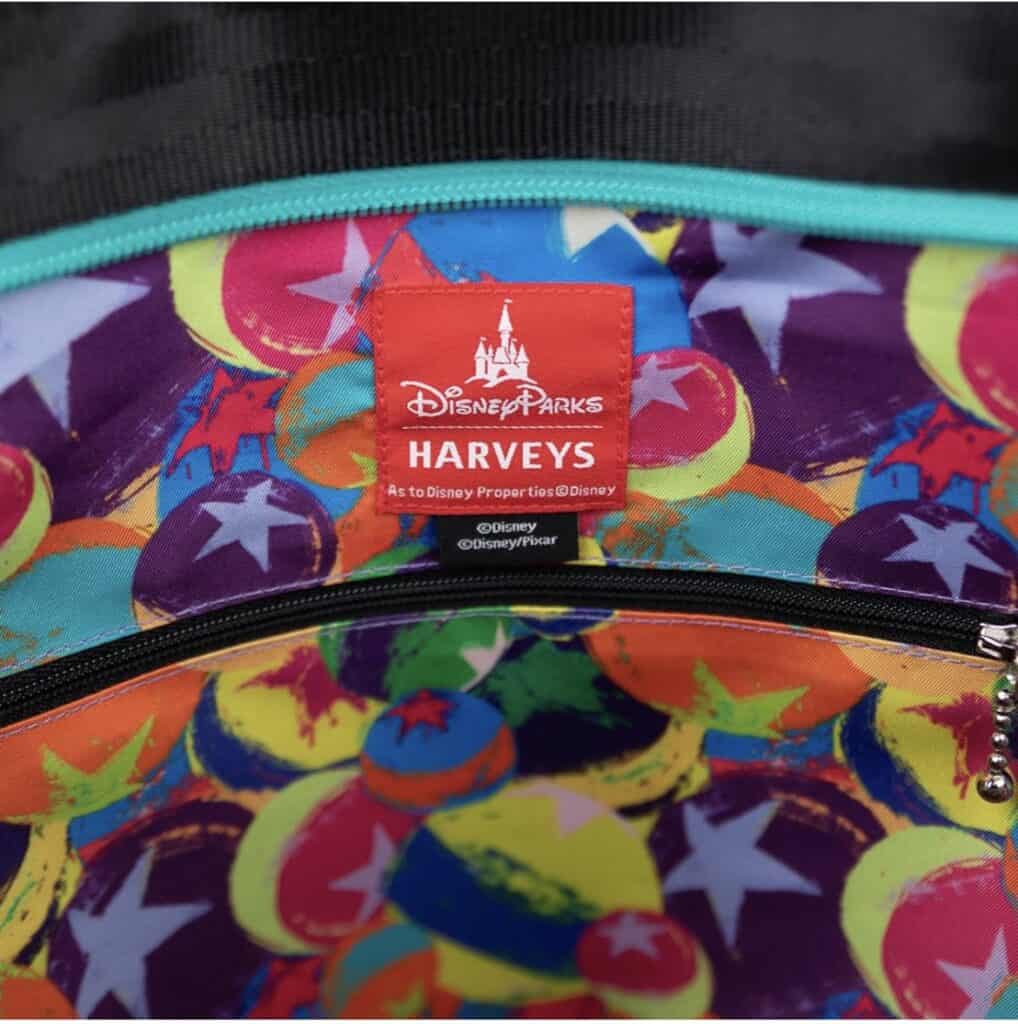 Colorful Pixar Pals from Harveys - bags