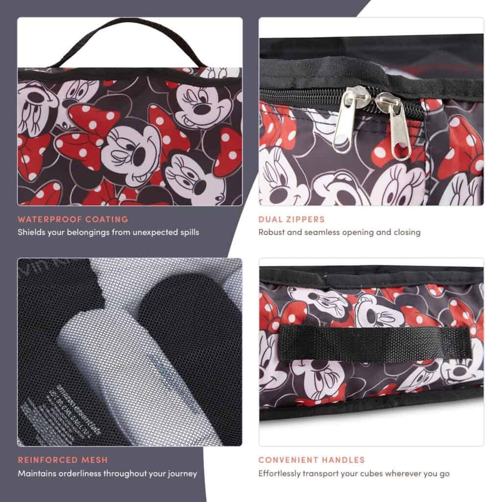 Disney Discovery: Mickey and Minnie Packing Cubes - Travel