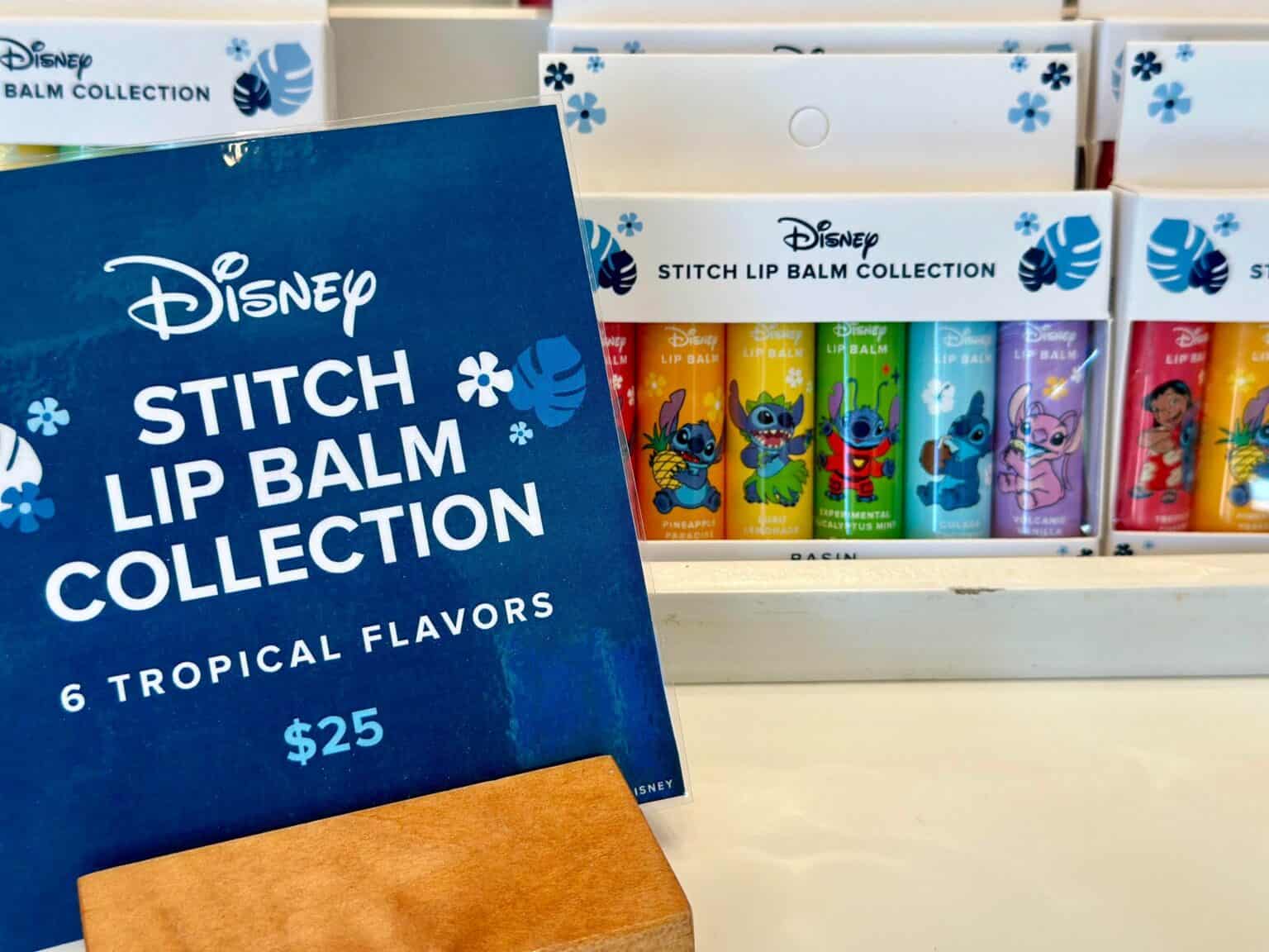 Stitch Crashes Basin With The Stitch Lip Balm Collection
