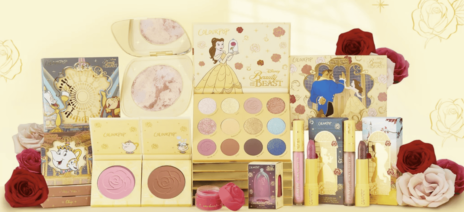 Be As Pretty As A Princess With The Beauty and the Beast Colourpop ...