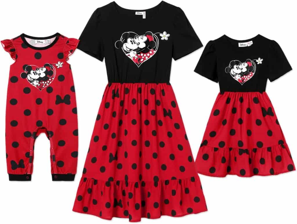Disney Discovery: Mommy and Me Minnie Dresses - Fashion