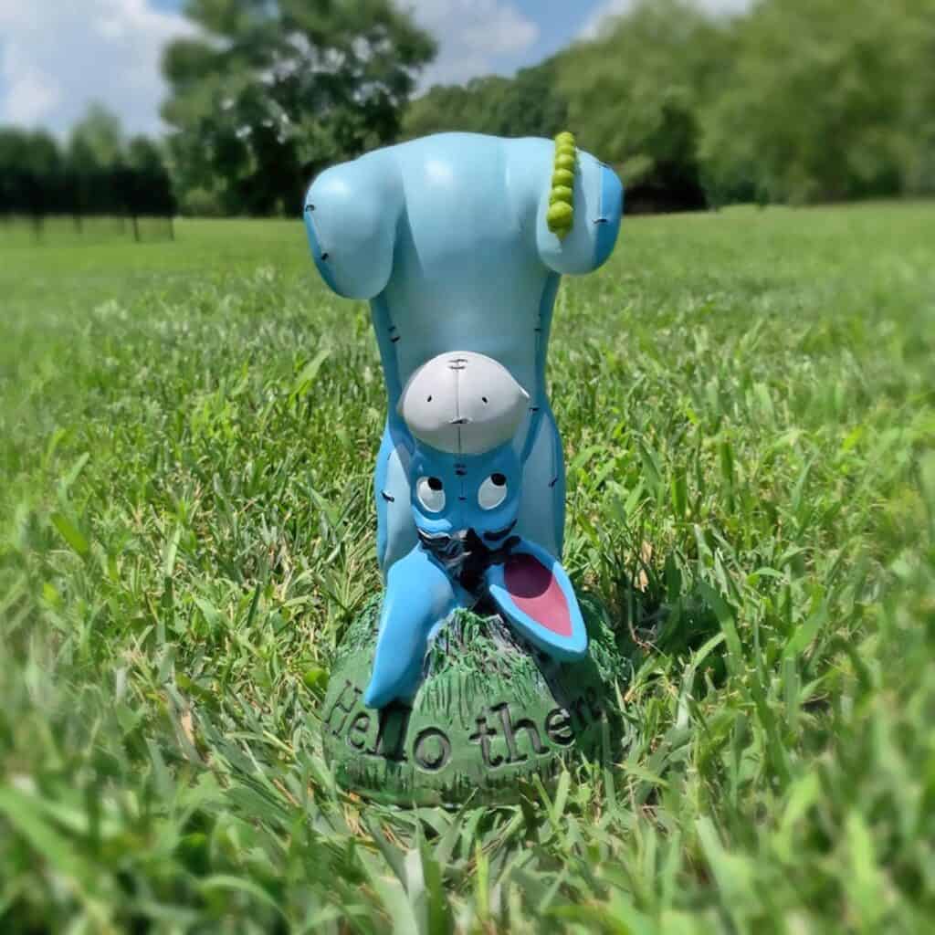 Disney Discovery: Eeyore Garden Statues - outdoor