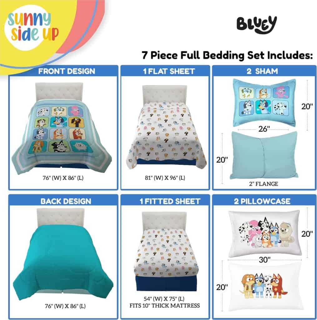 Disney Discovery: Bluey Bedding Set - Decor