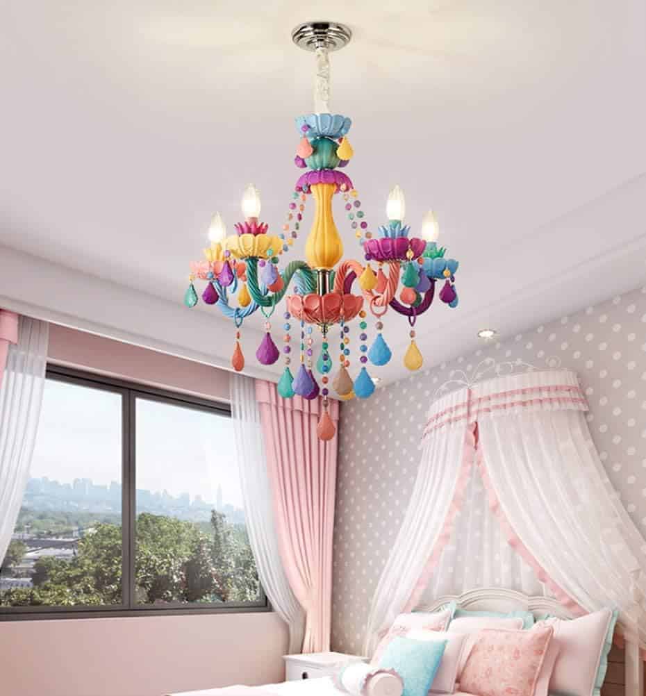 Disney Discovery: Colorful Sugar Rush Chandelier - Decor