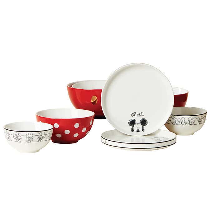 Nesting Porcelain Dinnerware Set with Distinctly Disney Style! - Decor