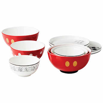 Nesting Porcelain Dinnerware Set with Distinctly Disney Style! - Decor