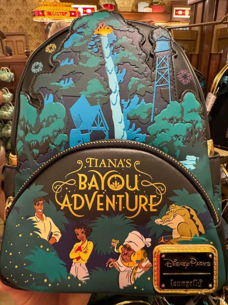 Tiana Merch Arrives at Magic Kingdom - loungefly