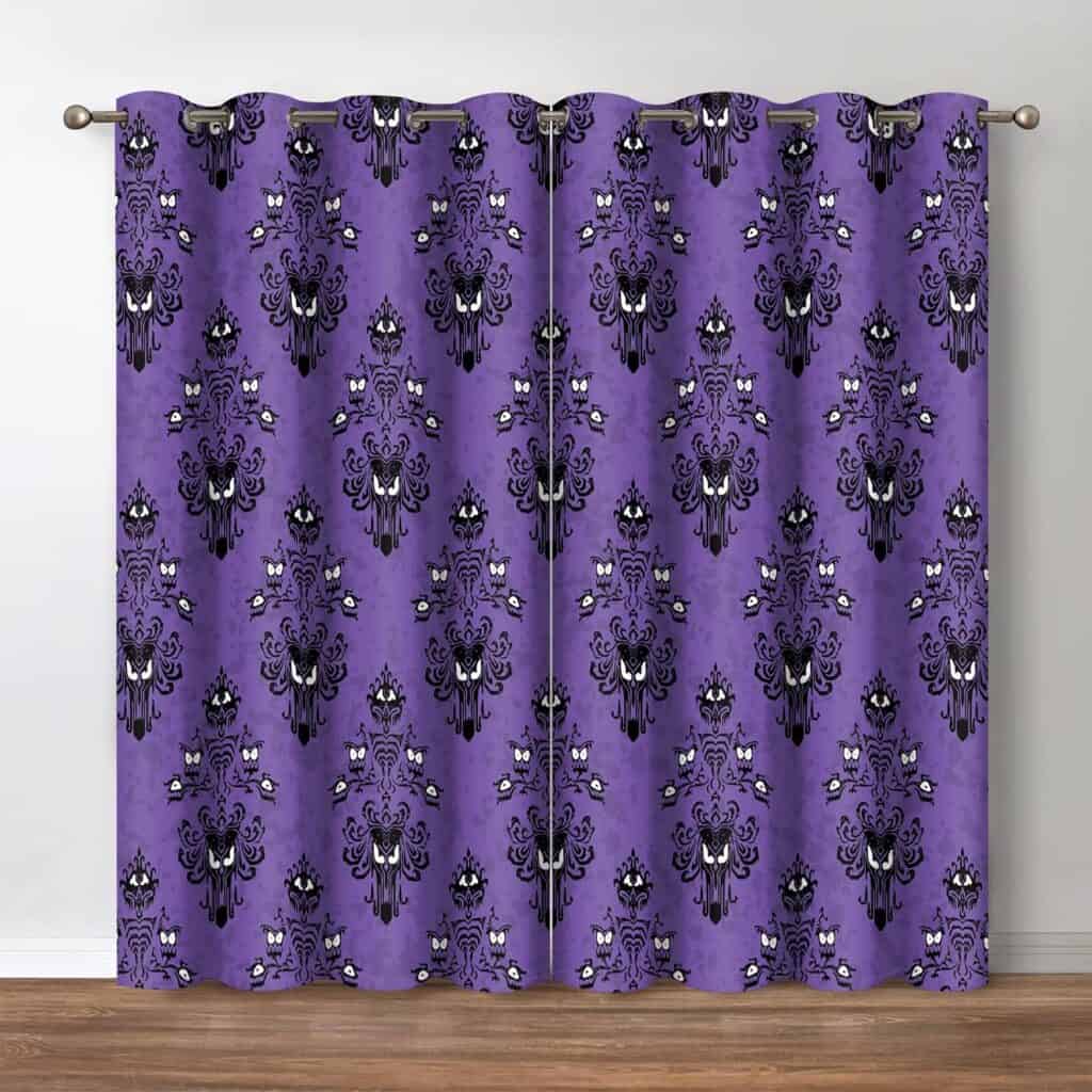 Disney Discovery: Haunted Mansion Wallpaper Curtains - home
