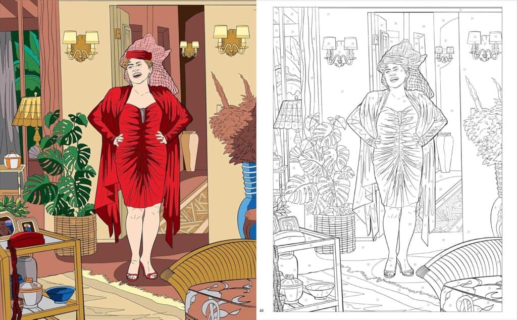 Disney Discovery: Golden Girls Color-By-Number Book - Shop
