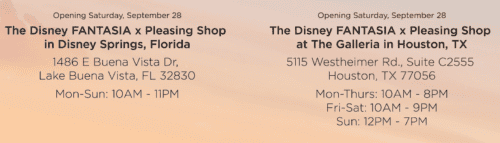 Disney FANTASIA x Pleasing Collection Coming Soon - beauty