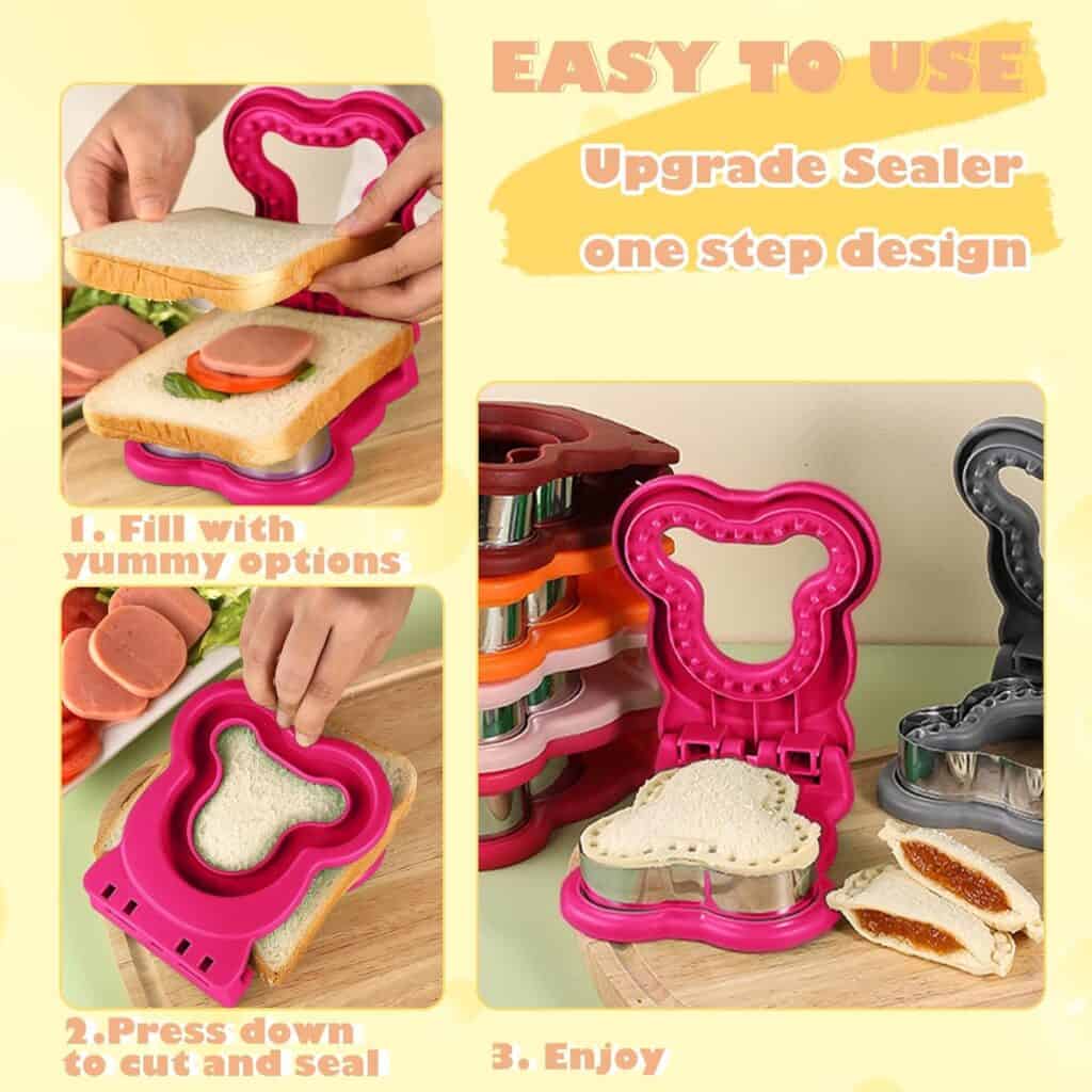 Disney Discovery: Mickey Sandwich Cutter Set - home