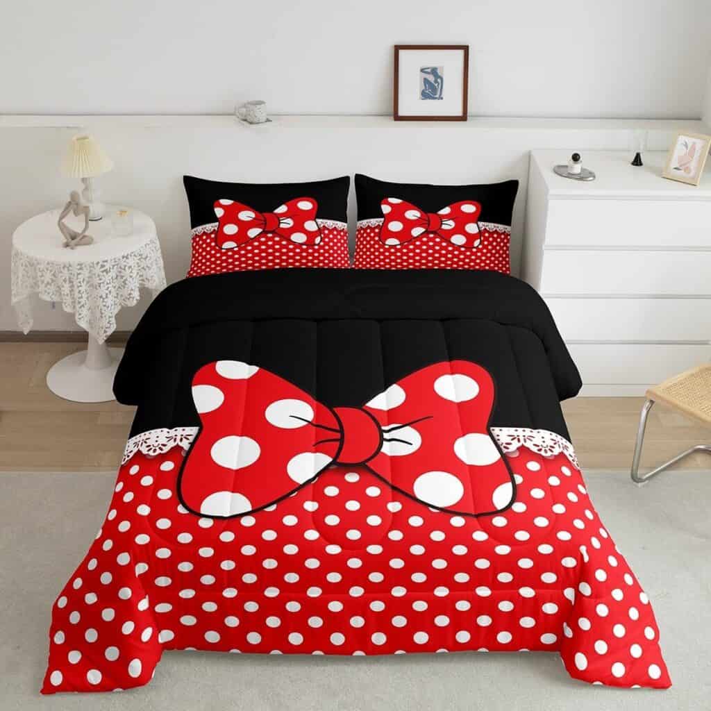 Disney Discovery: Minnie Bow Bedding - home