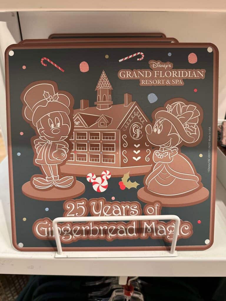 Grand Floridian Celebrates 25 Years of Gingerbread Magic - Disney World