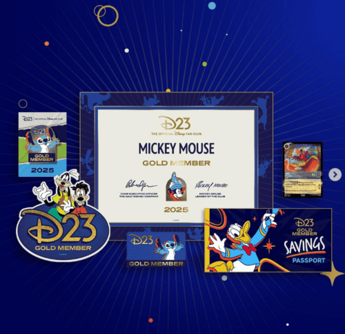 D23 Announces Expanded Gold Membership Plans and New Experiences for 2025 - News