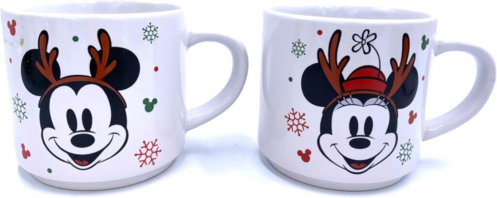Disney Discovery: Holiday Character Stacking Mugs - home