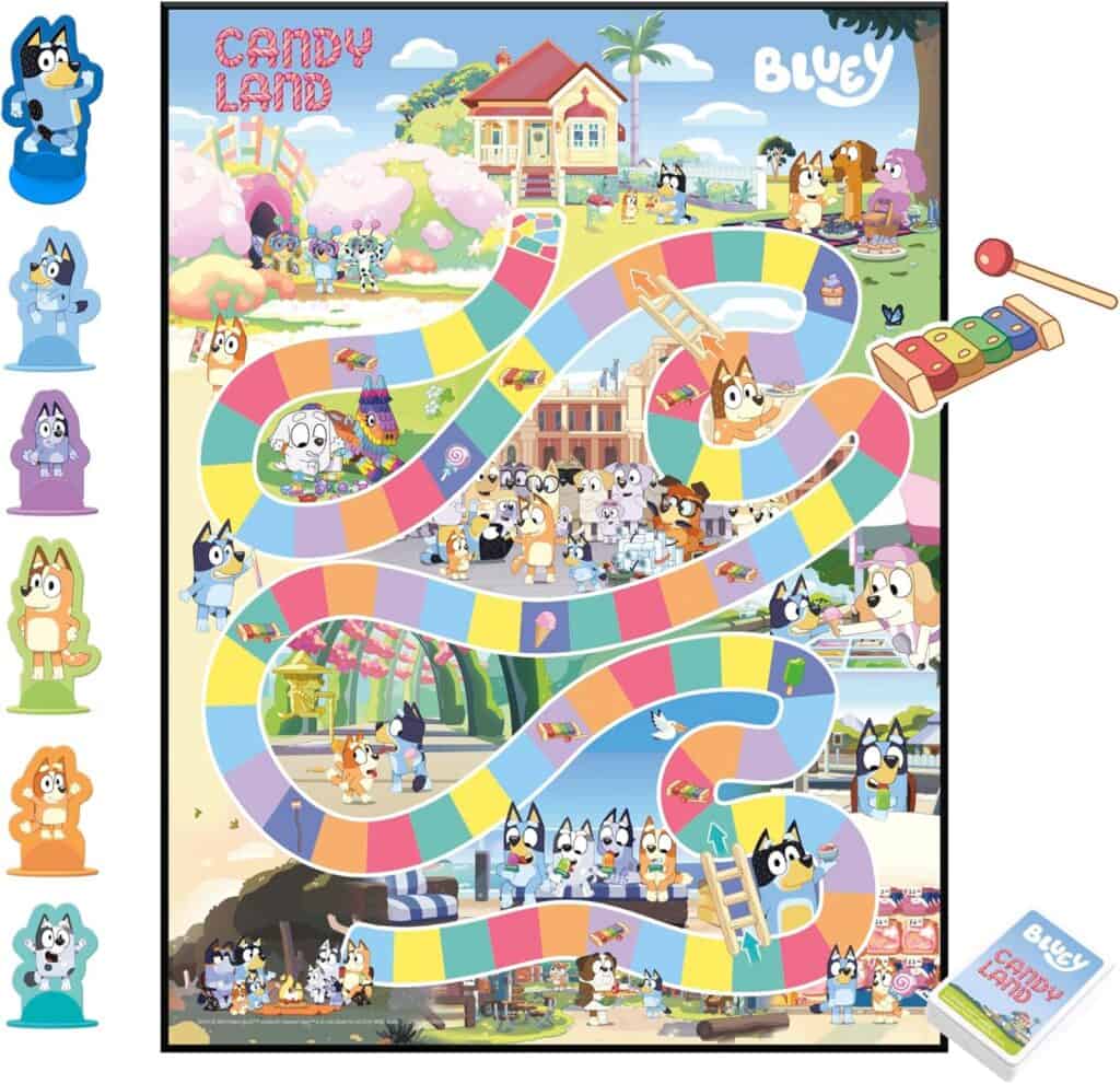 Disney Discovery: Bluey Candy Land Game - home