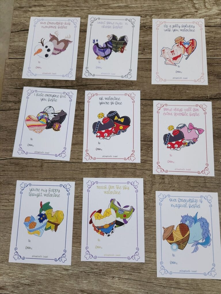 Express Your Feelings with Disney Character Heart Valentines - Decor
