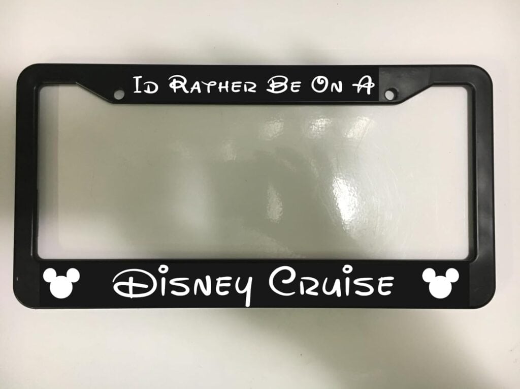 Disney Discovery: Disney License Plate Frames