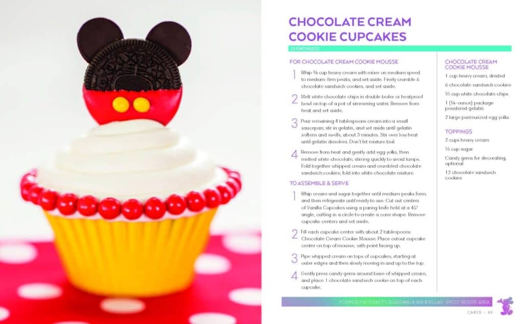 Disney Discovery: Disney Parks Desserts Cookbook