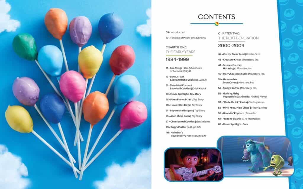 Disney Discovery- The Pixar Cookbook - News