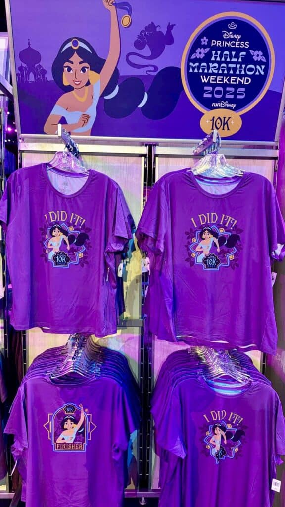 Run like a Royal with Princess Half Marathon Merch - bags