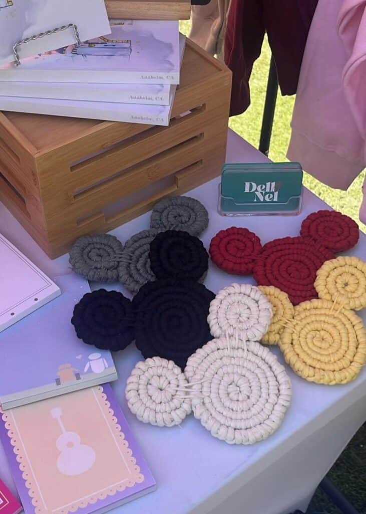 Add Rustic Style with Mickey Shaped Macrame Coasters - Decor