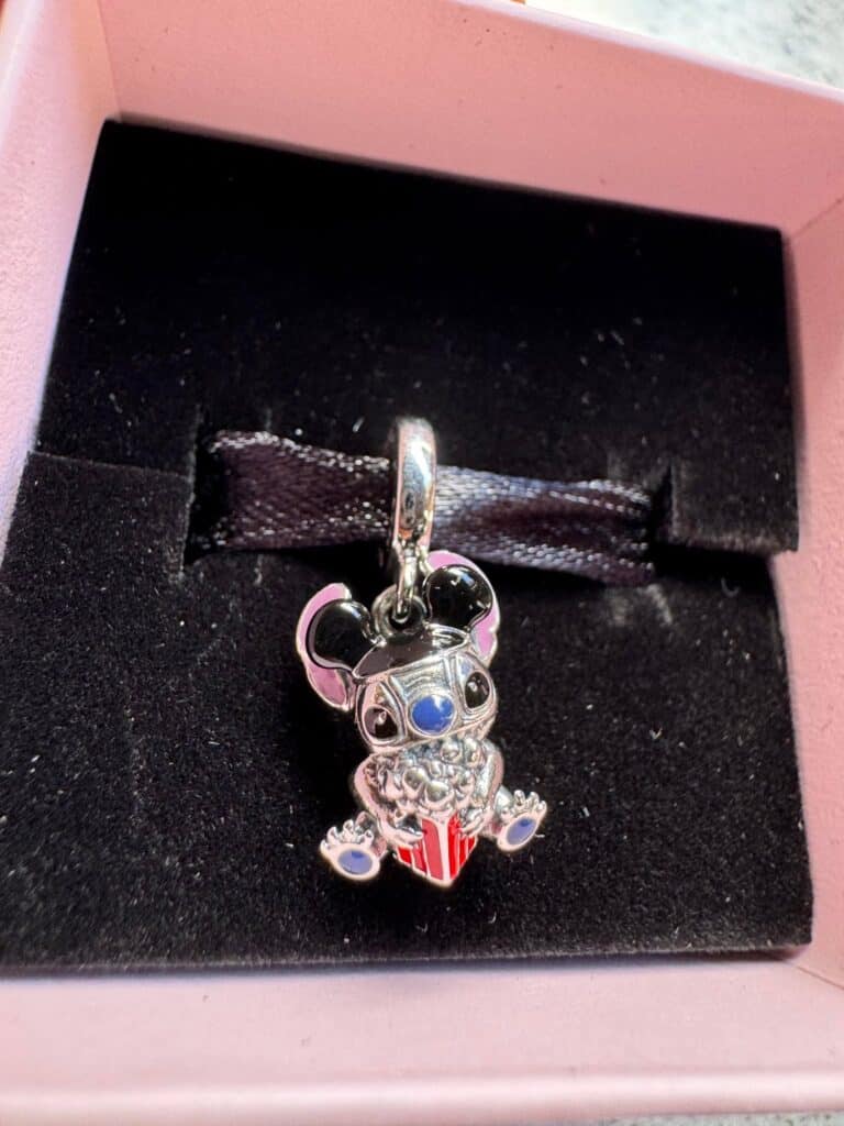 New Disney Parks Pandora Snacks Stitch Dangle Charm - Jewelry