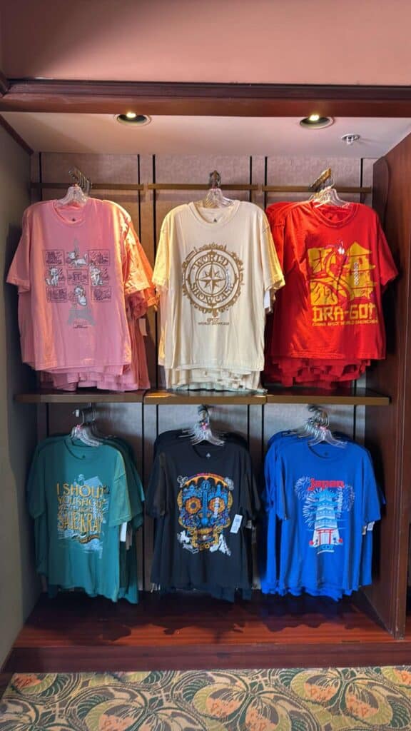 New EPCOT World Showcase T-Shirts Celebrate Global Style - Fashion