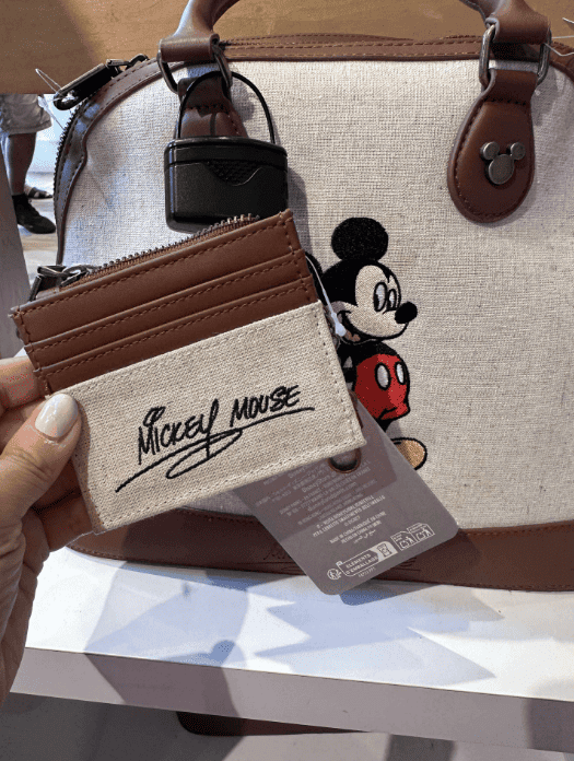 Classic Style Meets Iconic Mouse with New Purse and Cardholder - bags